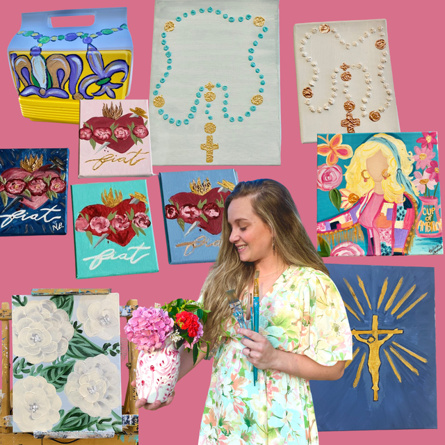 Painting with Harleigh | Harleigh Leonards Designs
